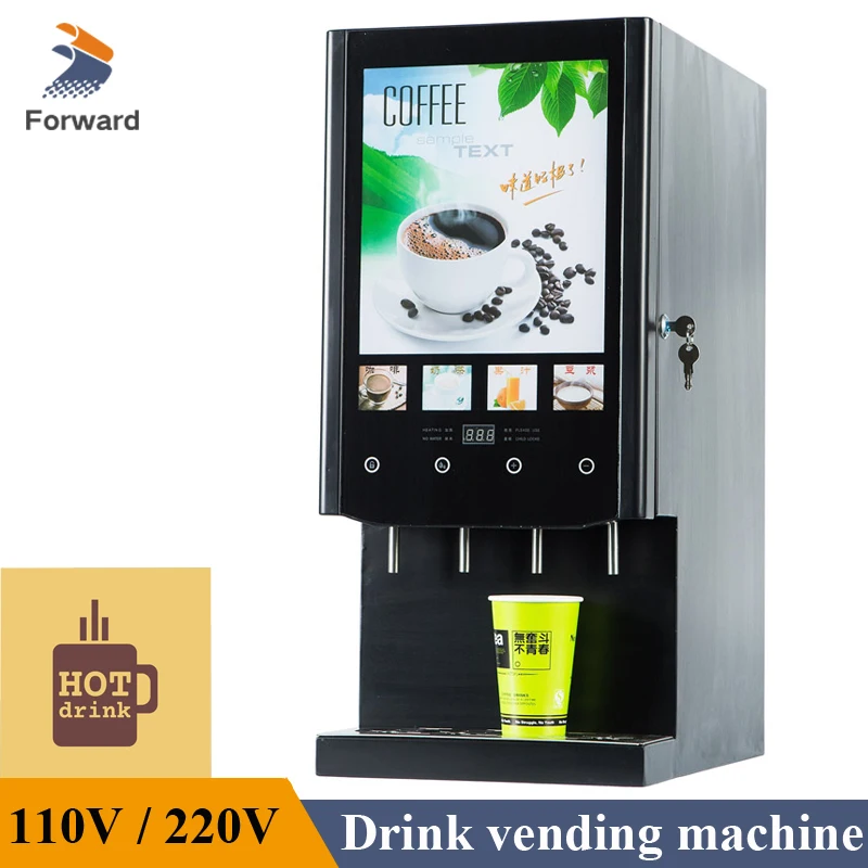 Electric Hot Drinks Vending Machine / Commercial Juice Coffee Maker ...