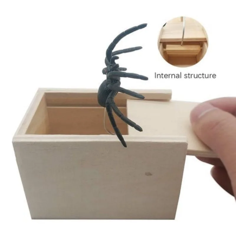 Originelle Scherzgeschenk-Box mit Spinne: Einzigartige und lustige ...