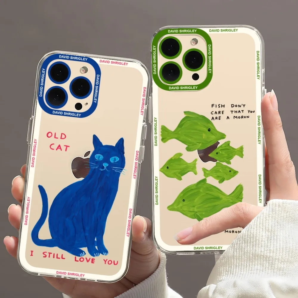 David-Shrigley-Visual-Arts-Phone-Case-Phone-Case-For-iPhone-11-12-Mini ...