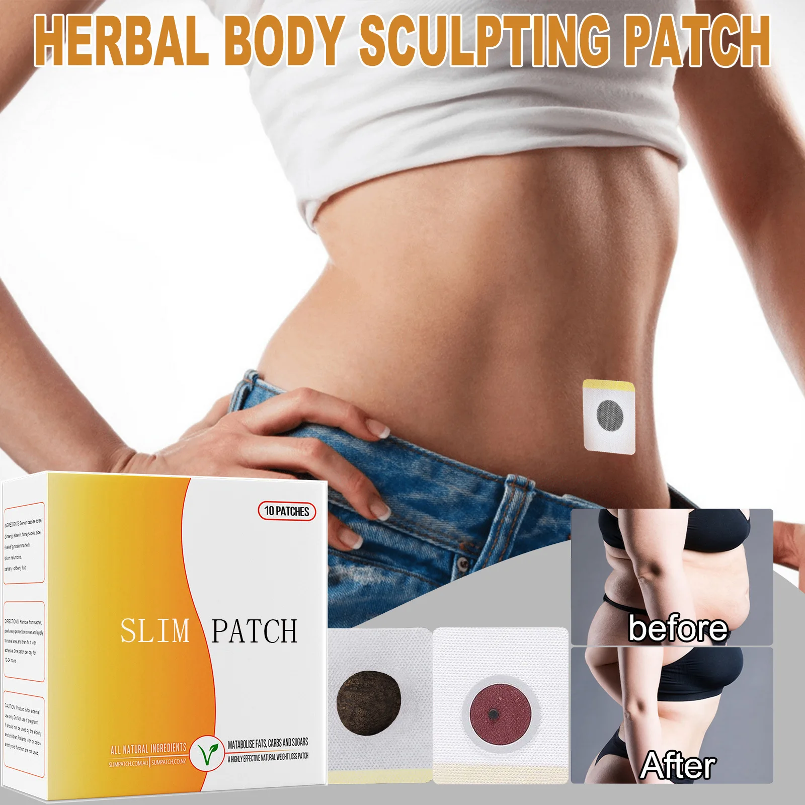 Belly-Slimming-Patch-Weight-Loss-Slim-Patches-Fat-Burning-Slim-Sticker-Navel-Patch-Removal ...
