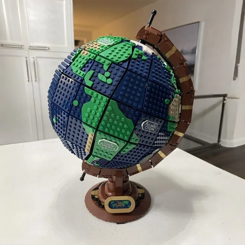 2026 2585Pcs The Globe Creative Earth Model 21332 with Bricks Building ...