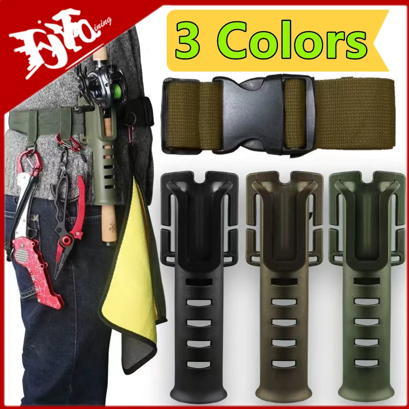 Portable-Belt-Rod-Holder-Fishing-Gear-Accessory-Adjustable-Waist ...