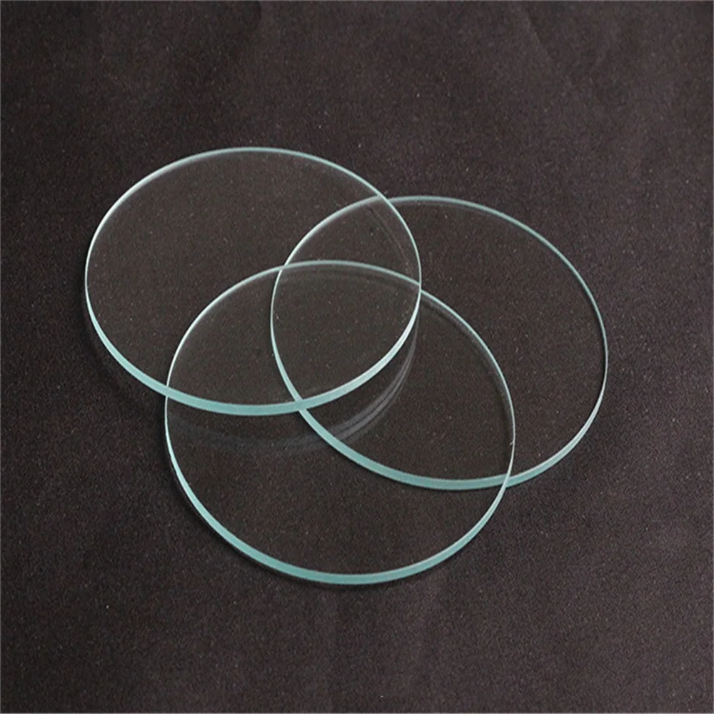 40-60mm-Round-Flat-Glass-lens-42mm-47mm-50mm-52mm-for-LED-Flashlight ...