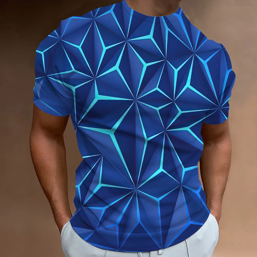 Fashion-T-Shirts-For-Men-3d-Line-Printed-Men-S-Clothing-Street-Designer ...