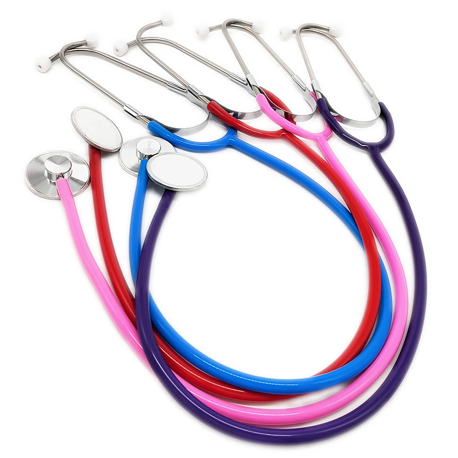 Portable-Medical-Stethoscope-Classic-Single-Head-Medical-Cardiology ...