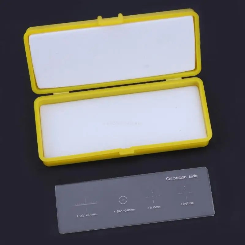 Microscopes-Calibration-Microscopes-Glass-Slide-Reticle-Ruler-Stage ...