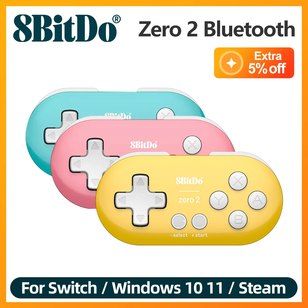 8bitdo-Zero-2-Gamepad-Bluetooth-Compatible-con-consola-de-juegos ...