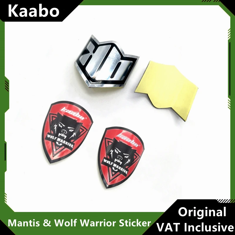 Kaabo Scooter Logo Sticker Badge Kaabo Sticker Kit Mantis Wolf Warrior ...