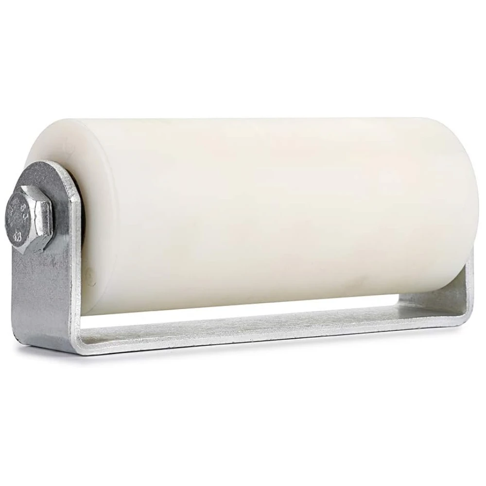 6-Slide-Gate-Guide-Roller-with-Post-Welded-Bracket-Hard-Nylon-Sliding ...