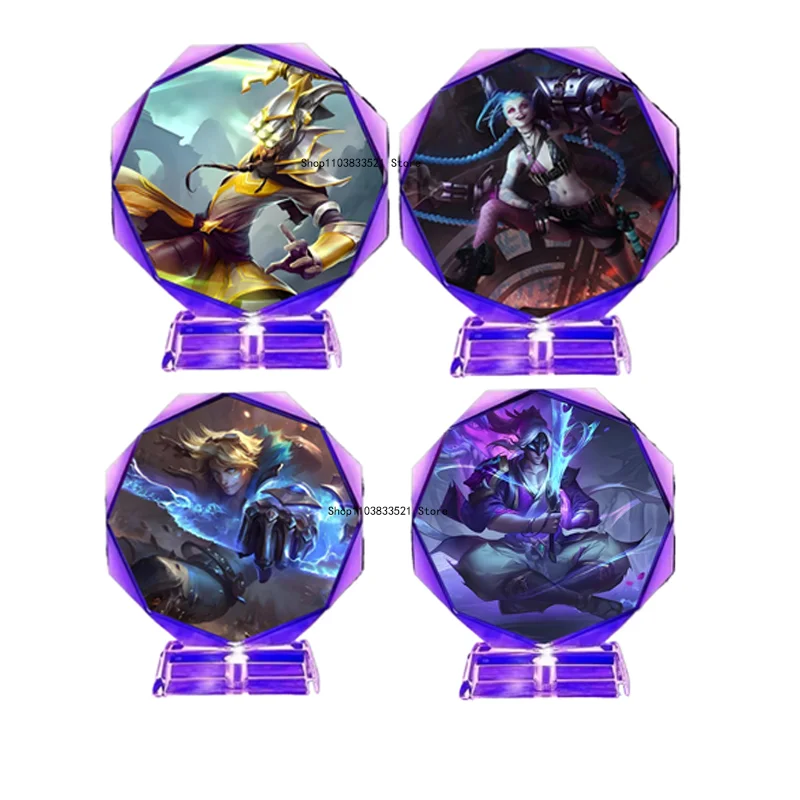 League-of-Legends-Crystal-Toys-Jinx-Ezreal-Master-Yi-o-Wuju-Bladesman ...