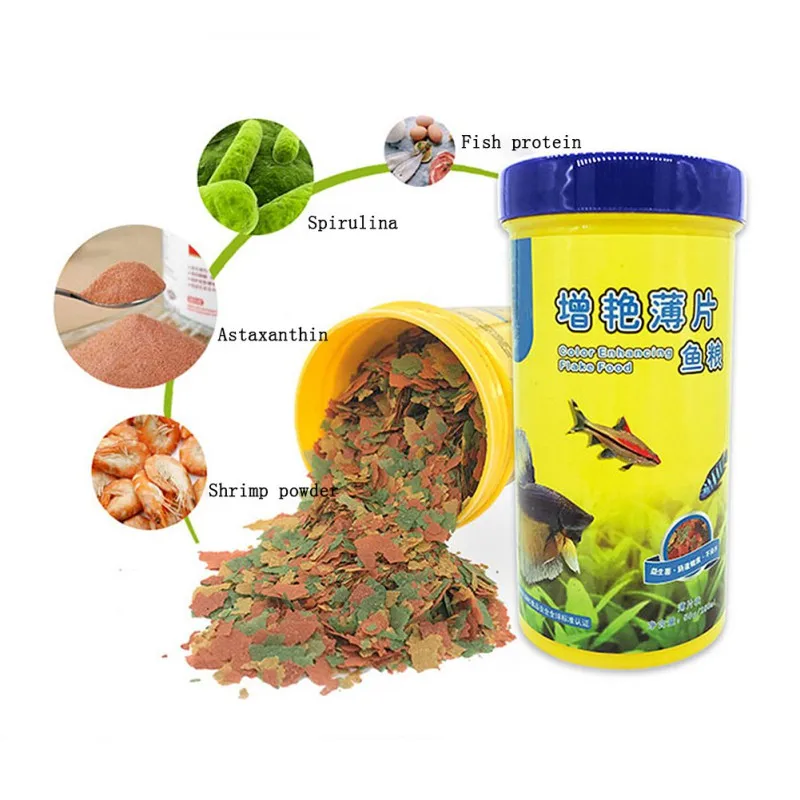 Fish-Food-Coloring-and-Brightening-Feed-High-nutrient-Tropical-Fish ...