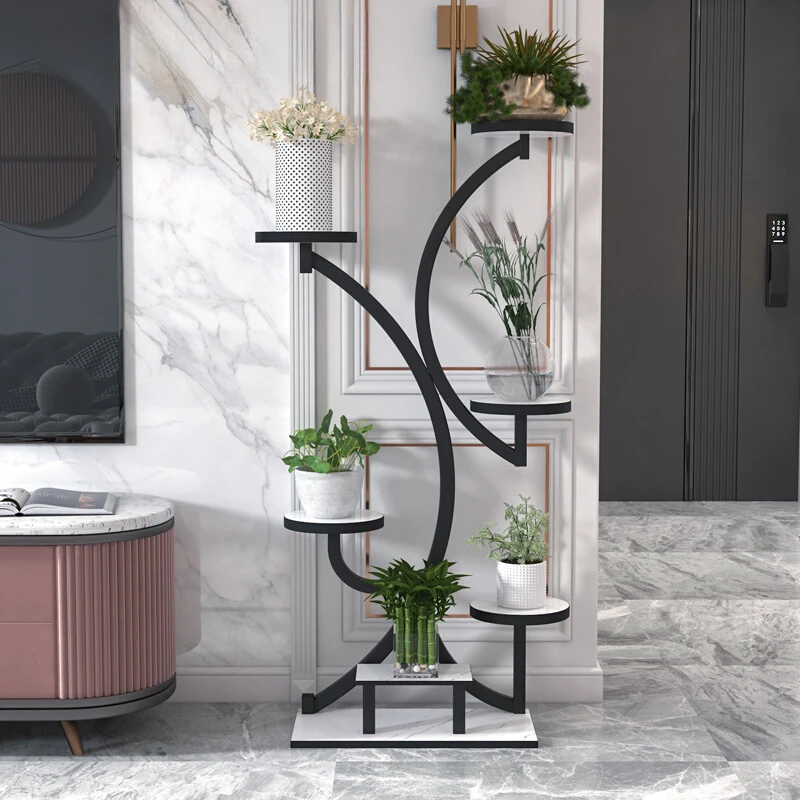 Estante-Simple-de-hierro-para-plantas-soporte-para-sala-de-estar-dise-o ...