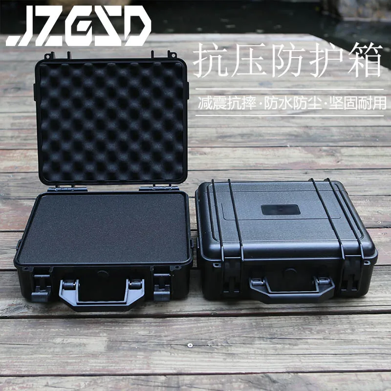 ABS plastic toolbox Sealed waterproof Equipment box shock proof ...