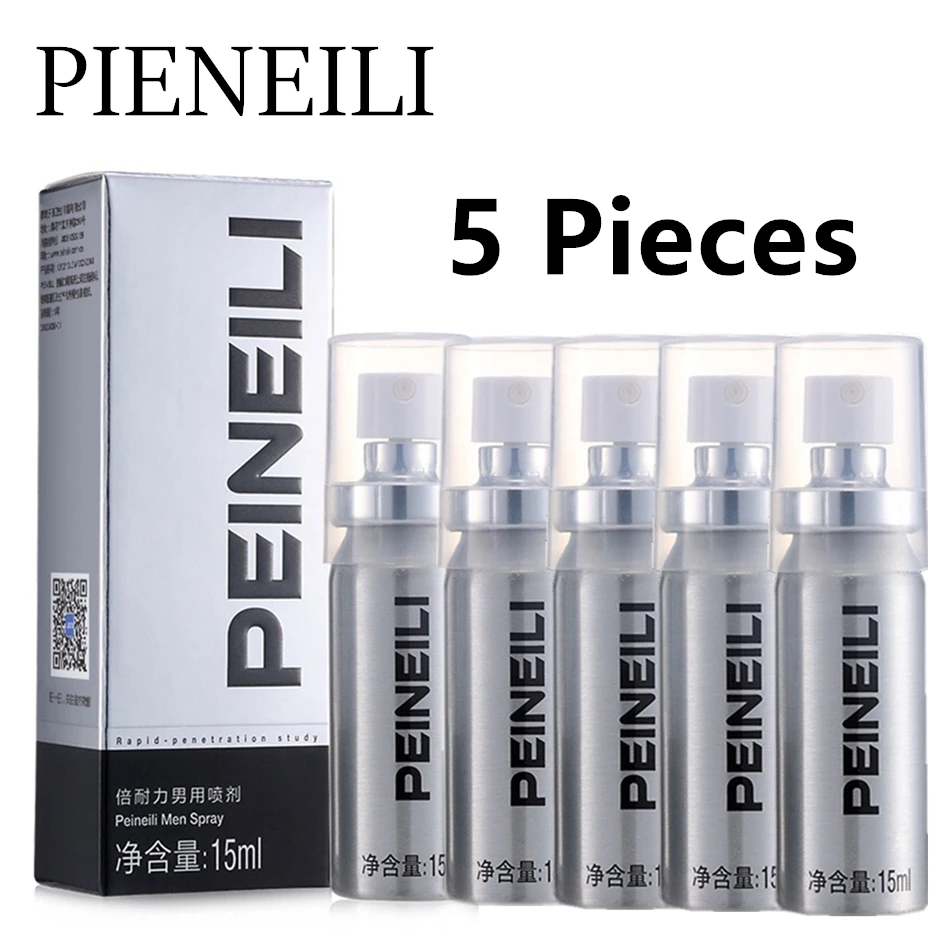 5-pcs-Orginal-PEINEILI-Male-Sex-Delay-Spray-15ML-Effective ...