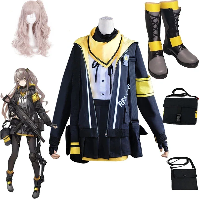 Anime-Game-Girls-Frontline-Ump45-Cosplay-Costume-Battle-Unifrom-Full ...