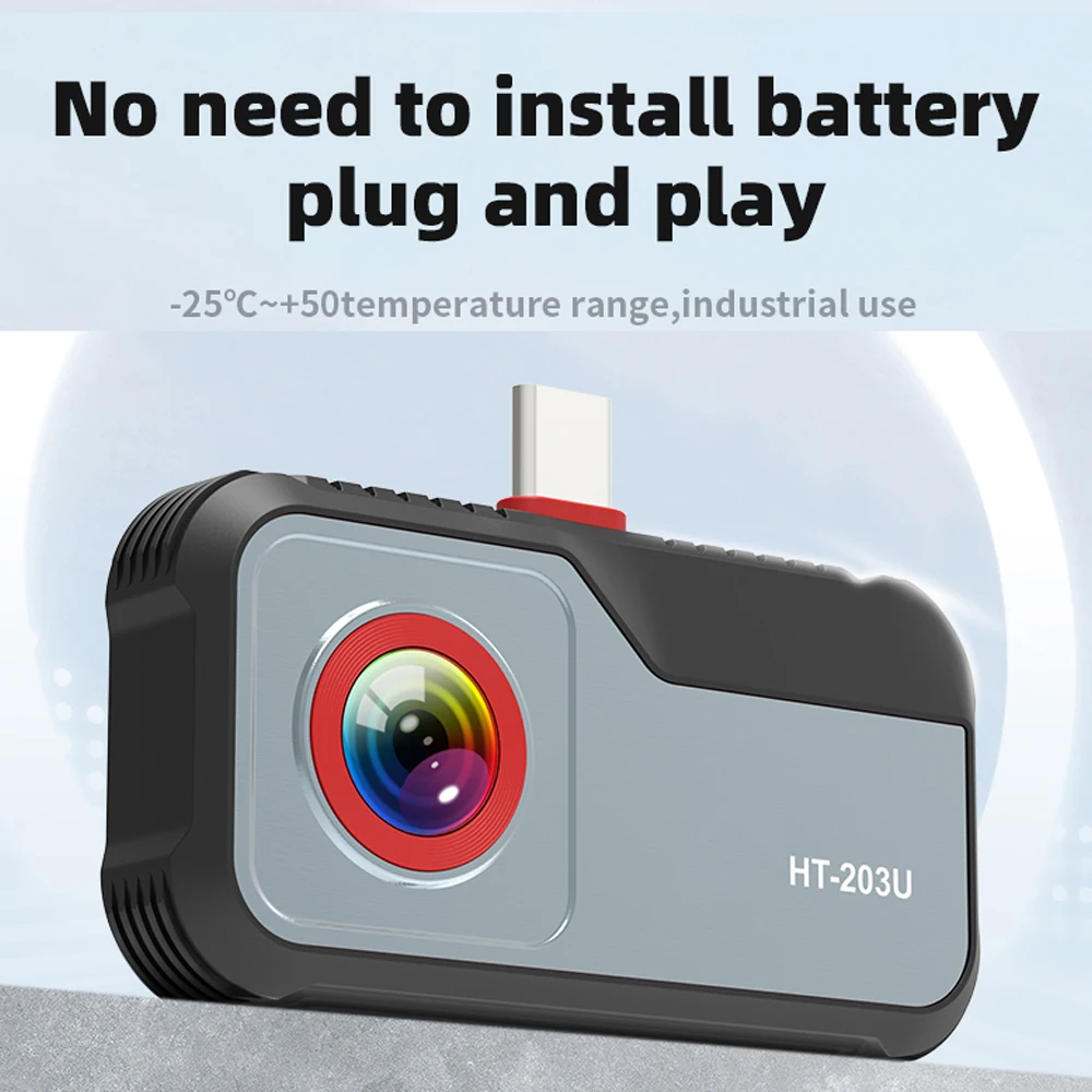 HT-203U-256-192-Pixels-Mobilephone-Thermal-Imager-20-to-550-Temperature ...