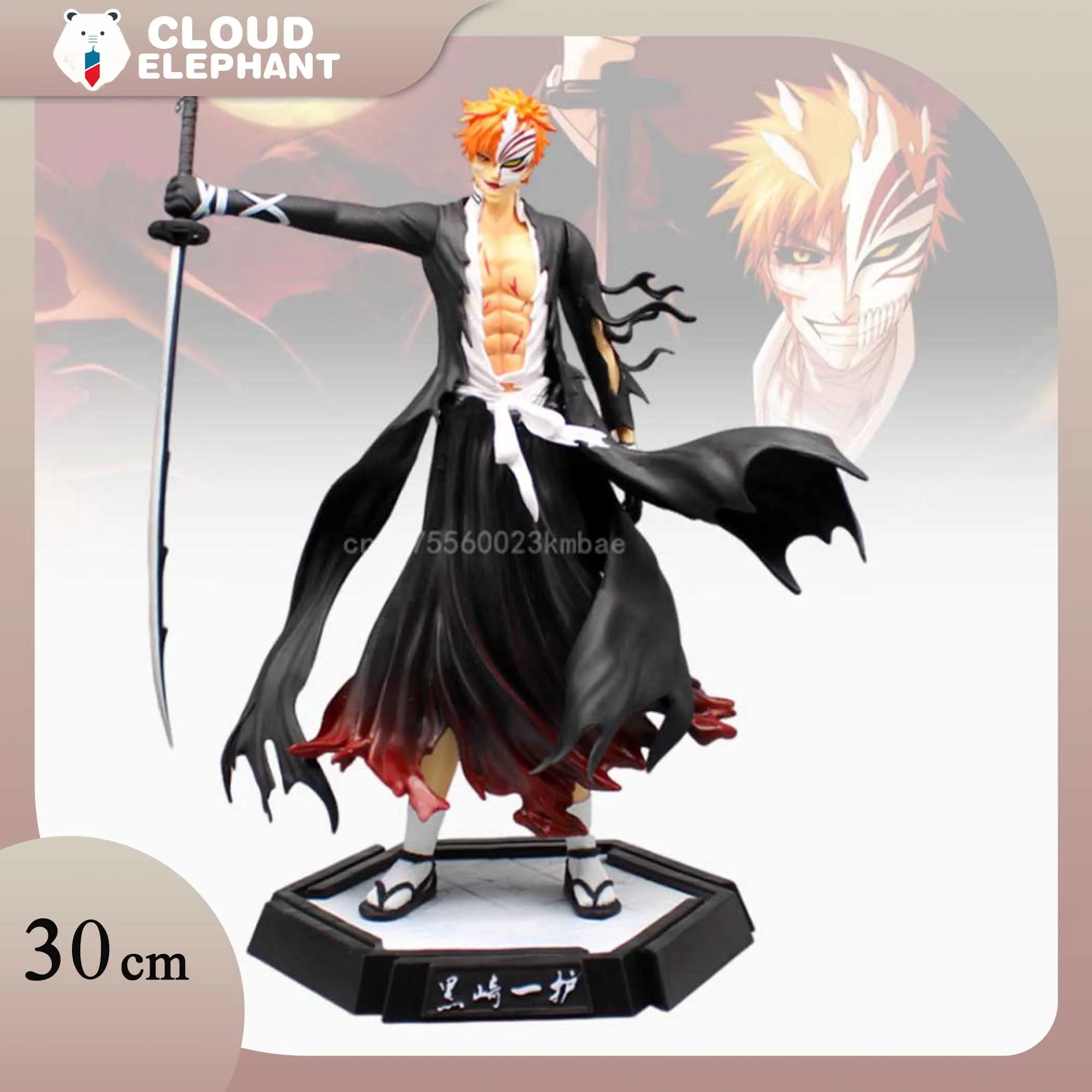 Kurosaki-Ichigo-Figure-Manga-Bleach-Anime-Figurine-2-Heads-Movable ...