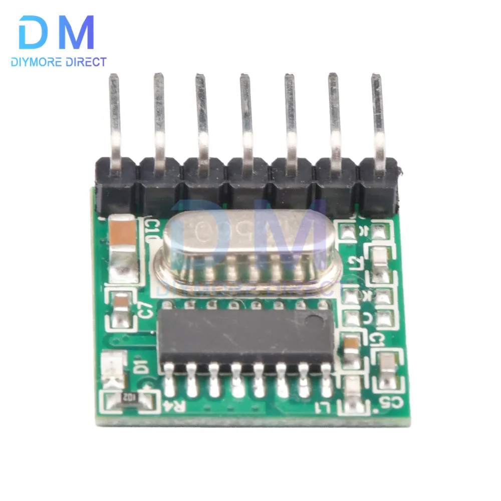 433mhz-Wireless-Wide-Voltage-Coding-Transmitter-Decoding-Receiver-4-Channel-Output-Module-for ...