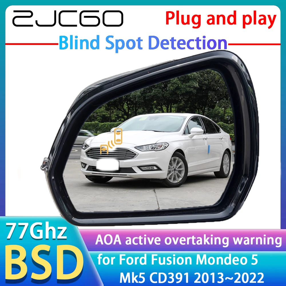77GHz-Radar-Detector-BSD-Blind-Spot-Detective-Alert-Mirror-Assistance-For-Ford-Fusion-Mondeo-5 ...