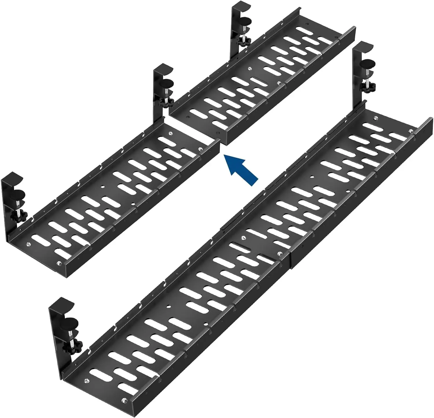 31Inch-Extendable-Under-Desk-Cable-Management-Tray-Metal-Cable ...