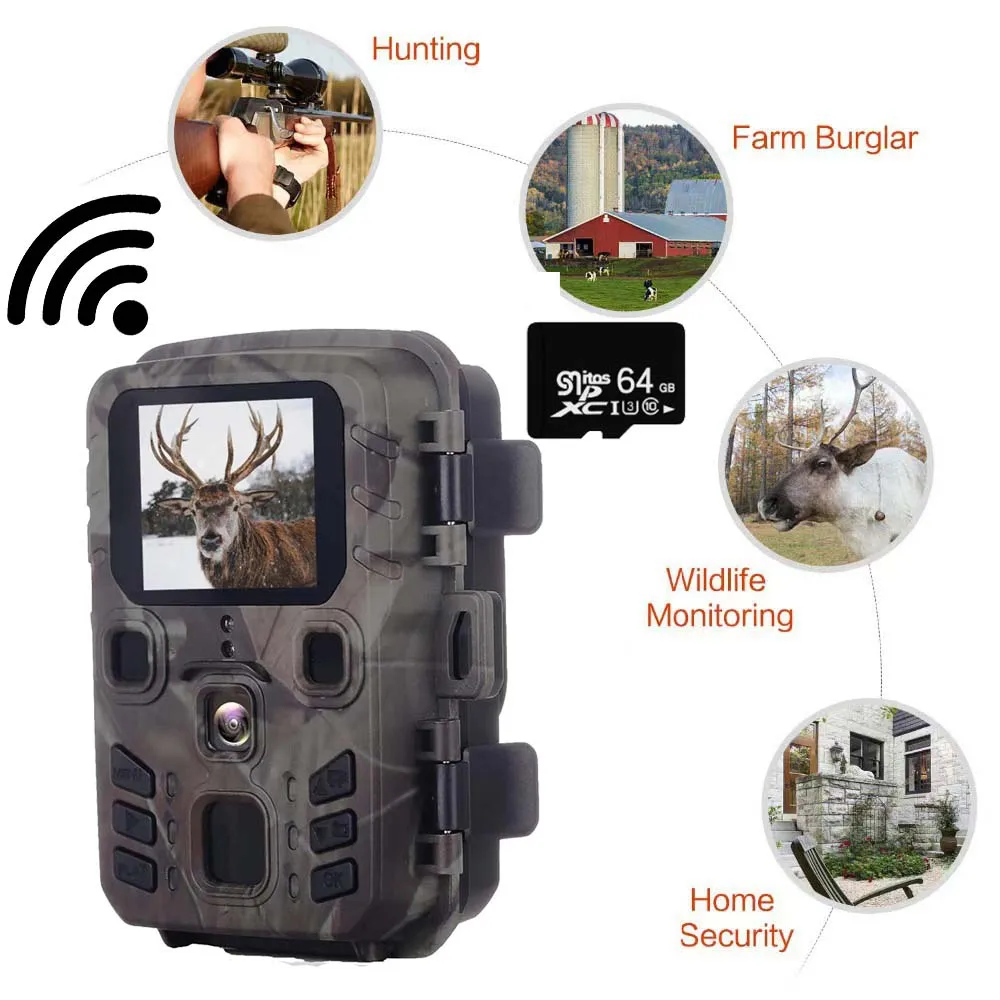 Mini301-Wifi301-Hunting-Camera-APP-Control-Trail-Camera-Wireless ...