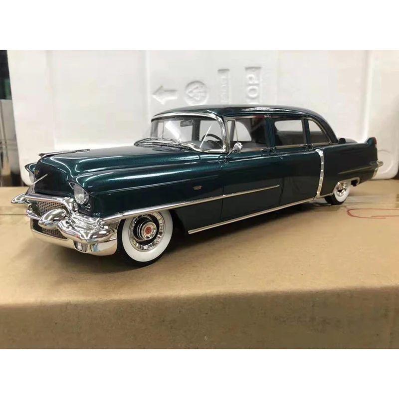 1-18-Scale-Cadill-Wood-Limousine-Model-75-Green-Simulation-Car-Home ...