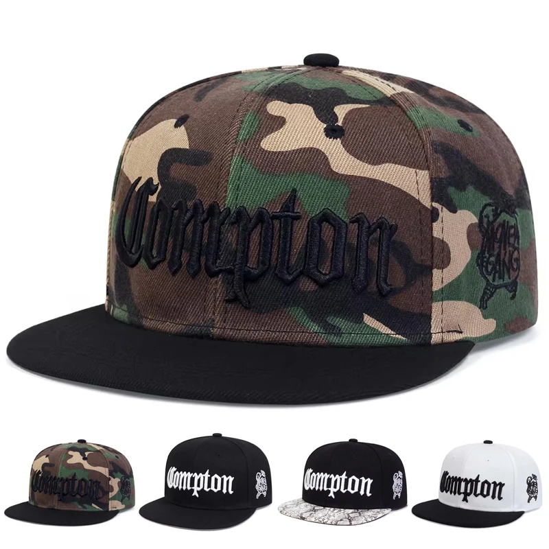 Unisex Compton Embroidery Baseball Hats Spring Autumn Outdoor ...