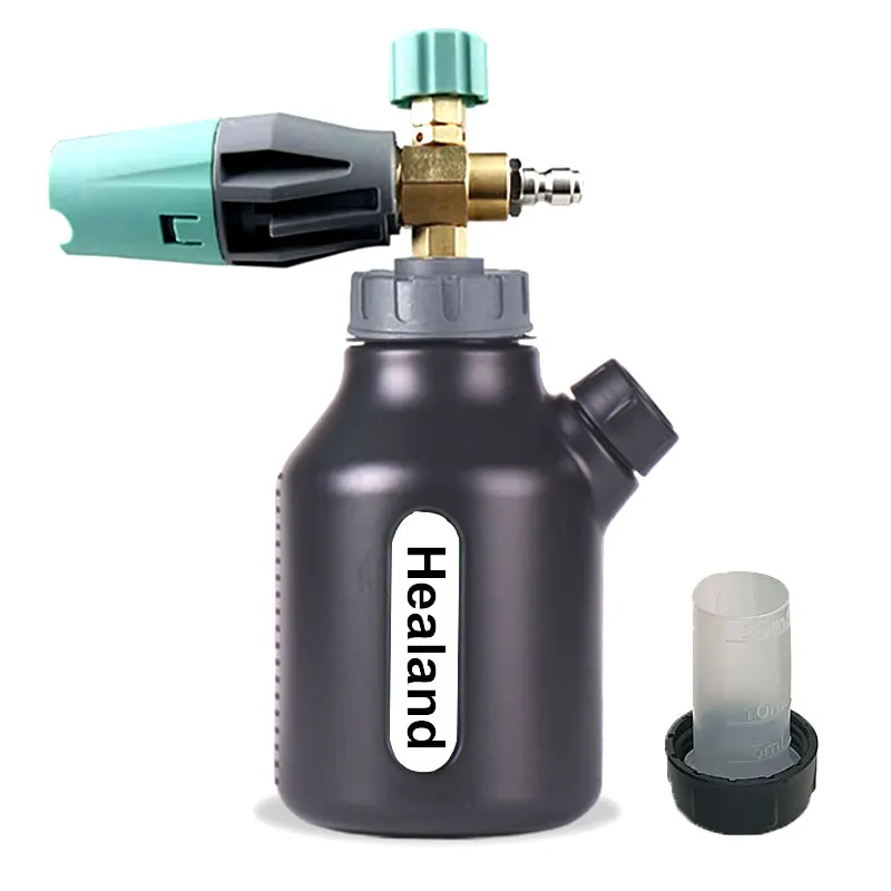 Pressure Foam Spray Cannon With 20ml Measuring Cup, Brass Car Washing ...