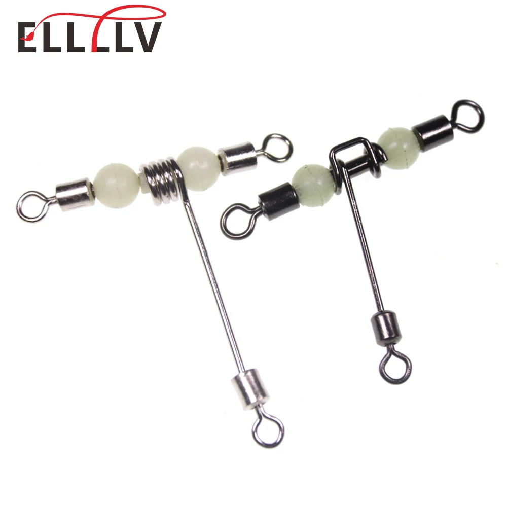 3 Way Fishing Swivels Luminous | 4 Fishing Swivels Accessories - 10pcs ...