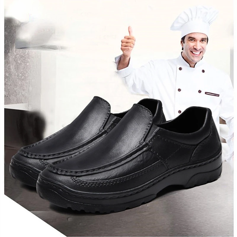 Men-New-Fashion-Chef-Cooking-Shoes-Non-Slip-Kitchen-Workwear ...