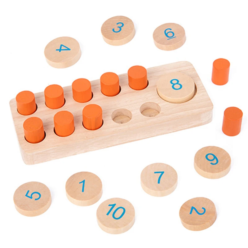 Kids-Montessori-1-10-Numbers-Counter-Wooden-Math-Toy-Learning-Digital ...