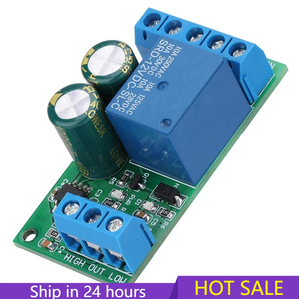 New 12v Water Level Automatic Controller Liquid Sensor Switch Solenoid ...