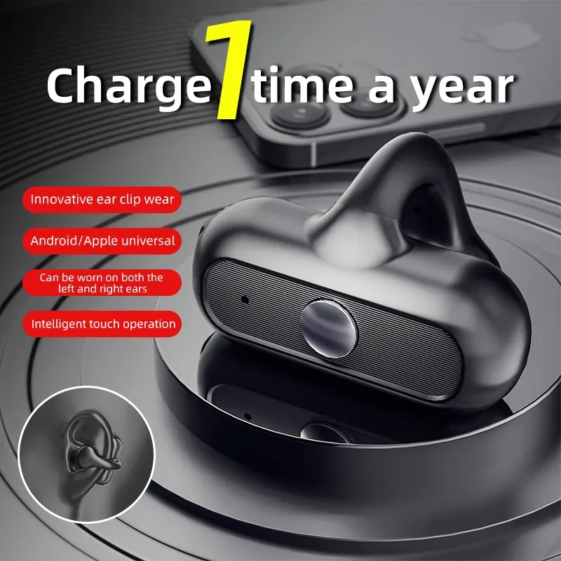 2023-New-Wireless-Audio-Headphones-TWS-Microphone-Invisible-Sports-Mini ...