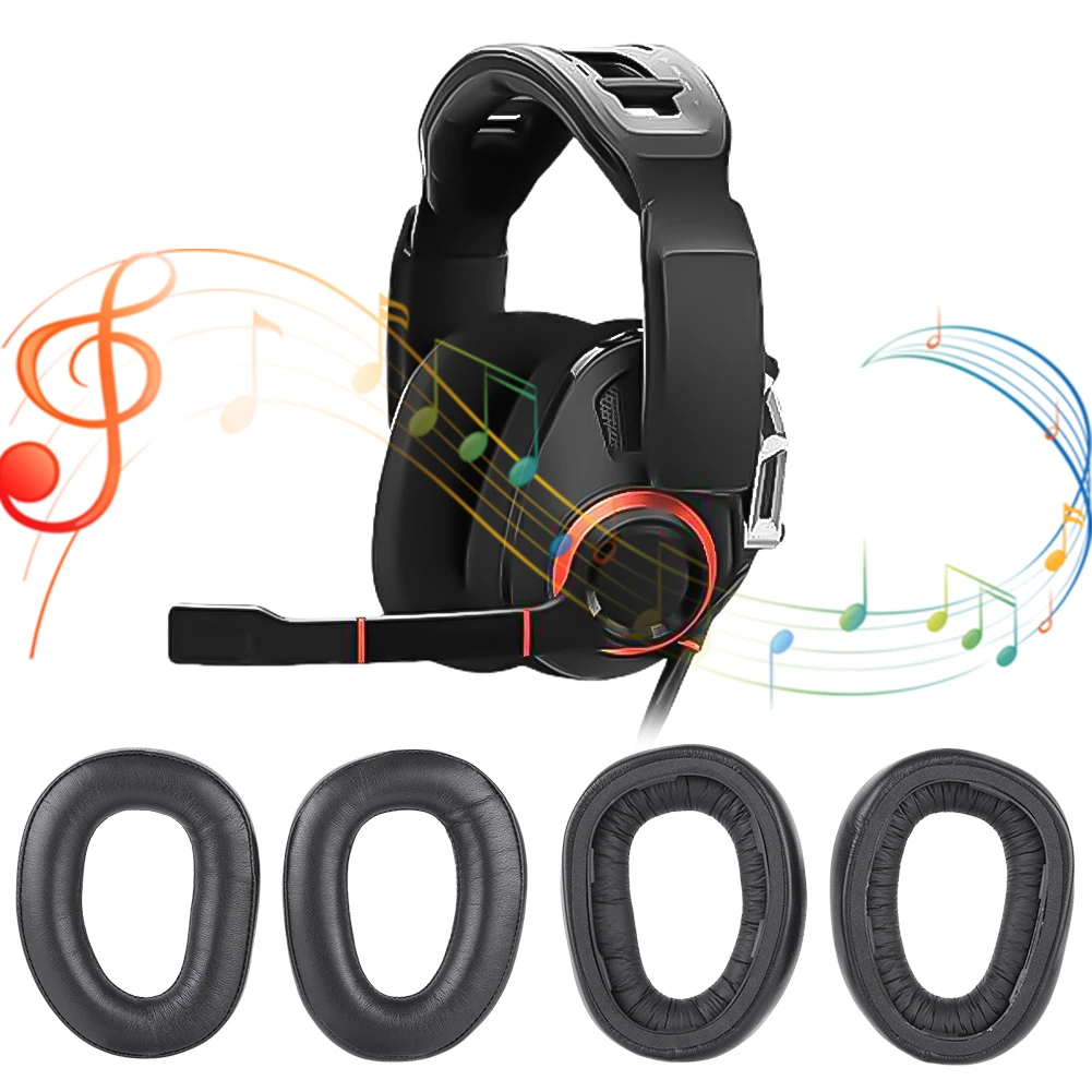 Replacement-Earpads-Memory-Foam-Headset-Ear-Cushions-Protein-Leather ...