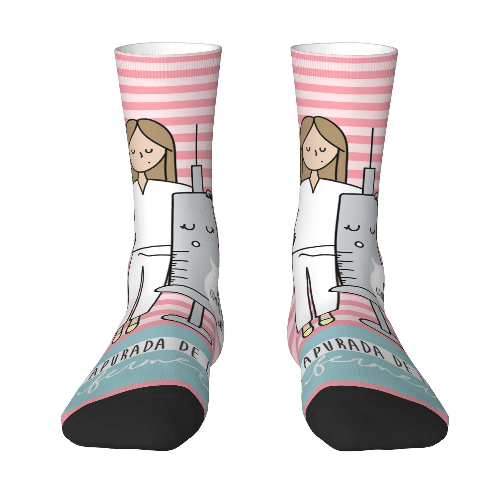 Enfermera-En-Apuros-Doctor-Nurse-Medicine-Funny-Crazy-Sock-for-Men ...