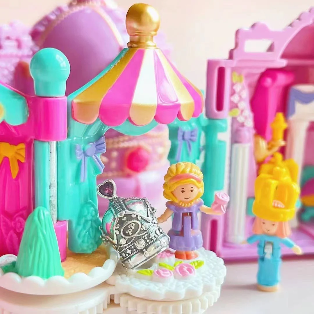 925 Sterling Silver Crown Polly Pocket Charm Bead For Pandora Bracelet ...