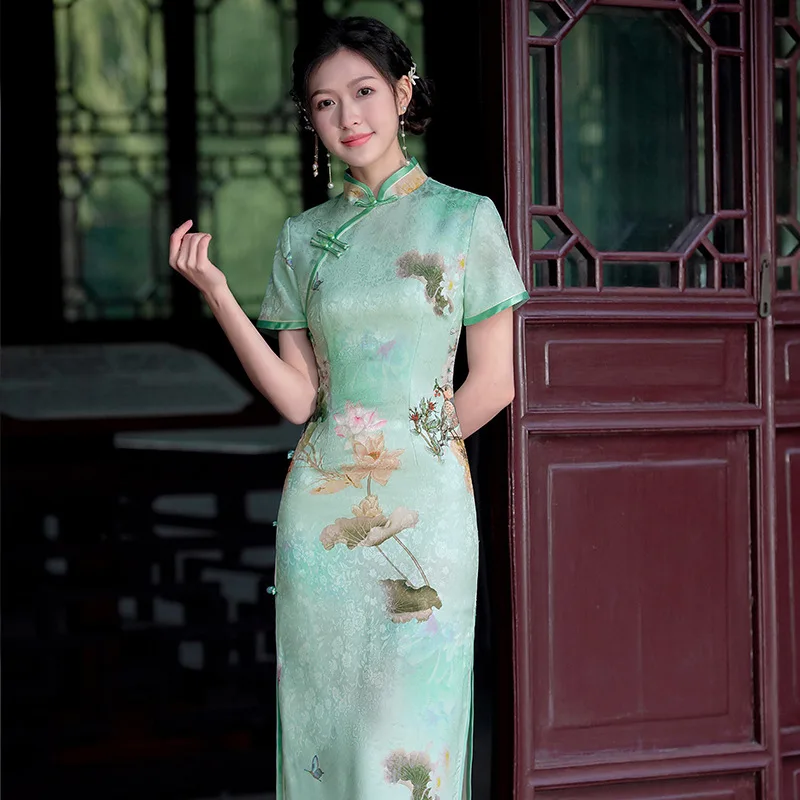 Traditional Chinese Dress Green