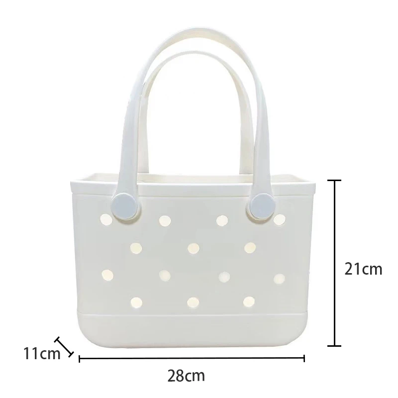 Small-Beach-Bag-Hole-Handbag-Waterproof-Swimming-Toiletry-Bag-Summer ...