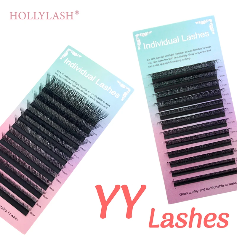 HOLLYLASH-YY-Lashes-Black-Natural-Thick-Eyelashes-Extension-C-D-CC-DD ...