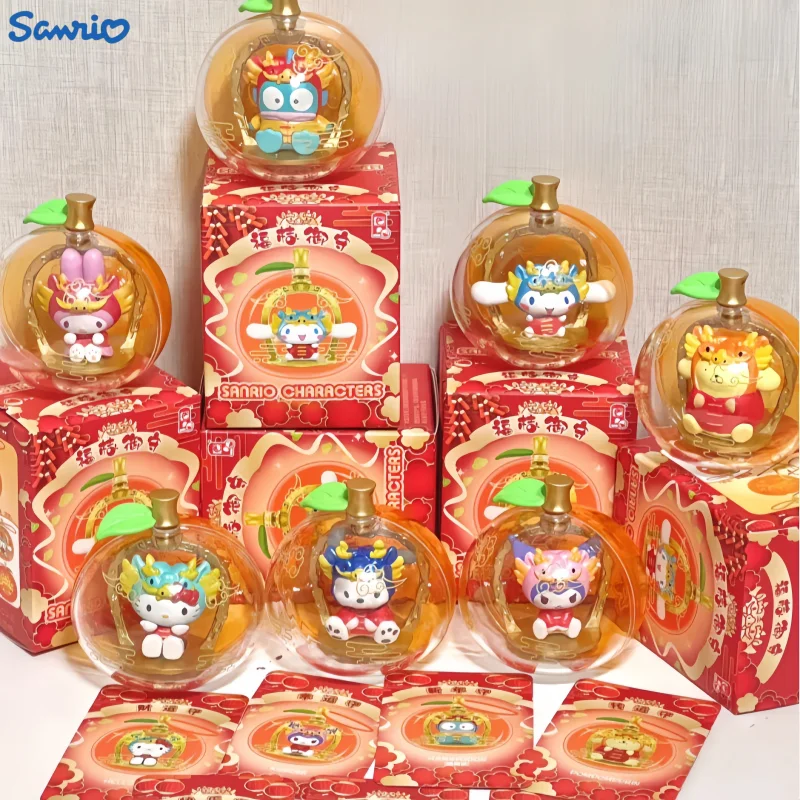 Sanrio-Hello-Kitty-Kuromi-Lucky-Orange-Amulet-Series-Blind-Box-Action ...