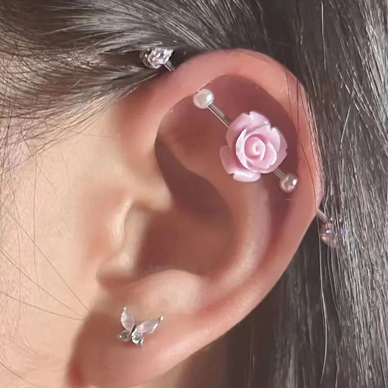 Cute Industrial Piercing Bars