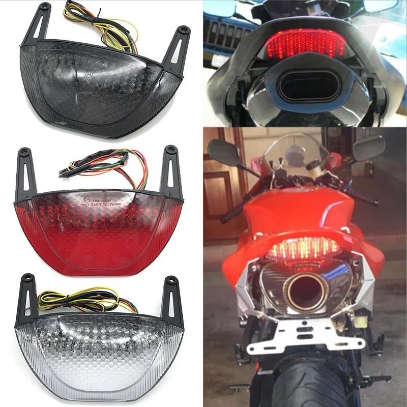 E-mark-Luz-LED-intermitente-integrada-para-coche-luz-trasera-de-freno ...