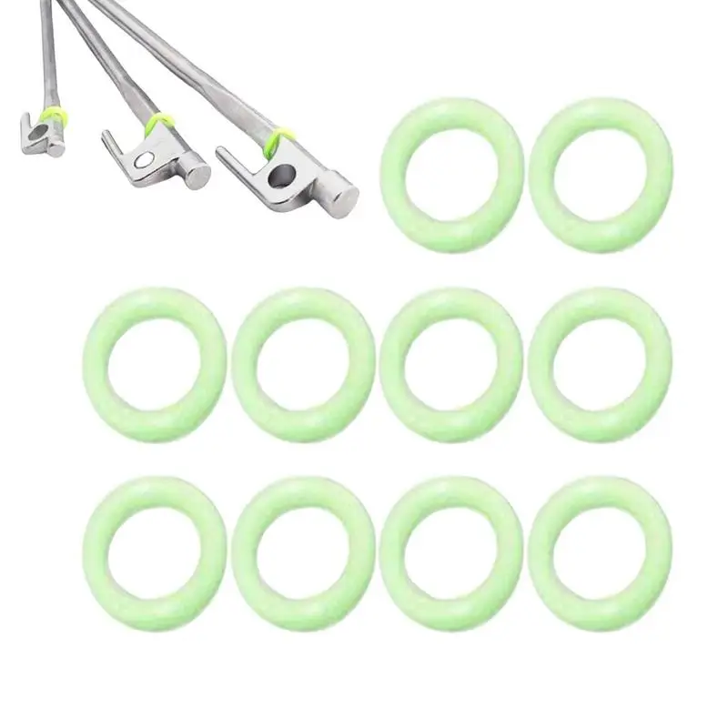 Glow-Rings-Tent-Fluorescent-Luminous-Peg-Tents-Stake-Silicone-Circle ...