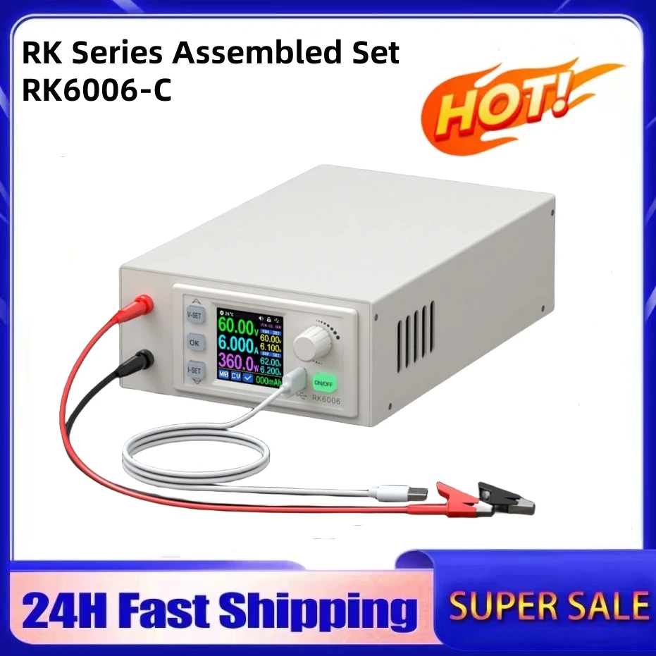 RD RK6006-C 60V 6A 4 Digit Adjustable AC To DC Step Down Voltage Bench ...