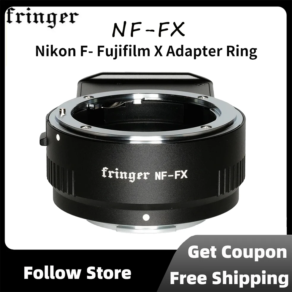 Fringer-NF-FX-Lens-Adapter-Ring-Full-Auto-Support-Image-Stabilizer-EXIF ...