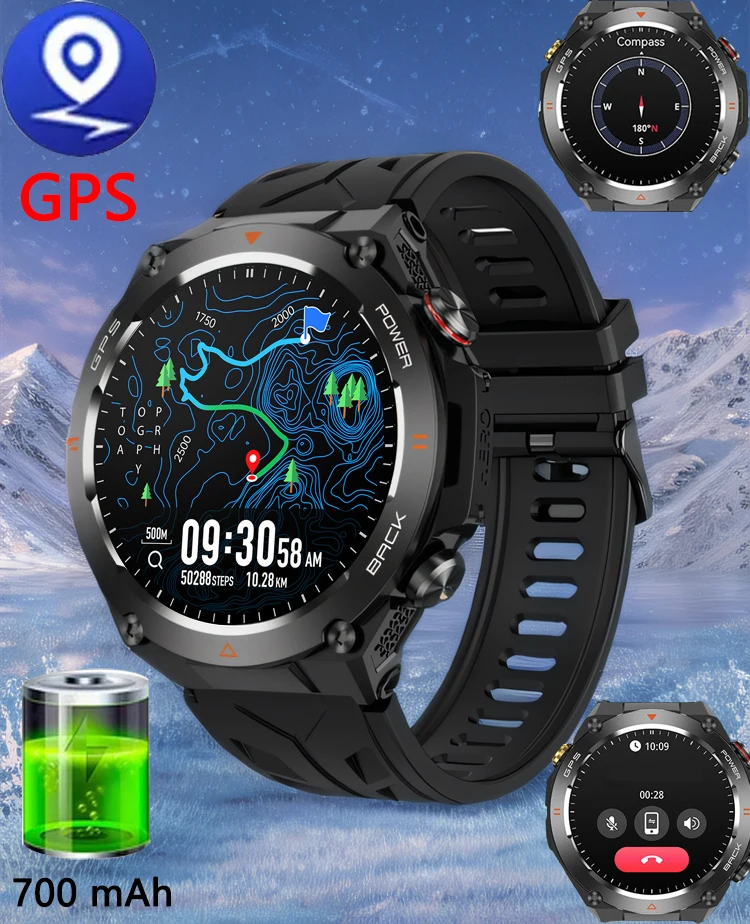 Outdoor-Military-GPS-Smart-Watch-men-Real-time-Activity-Tracker-Heart ...