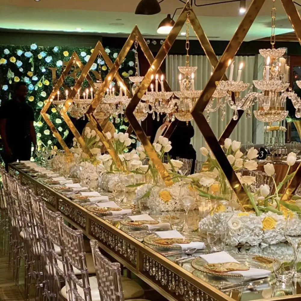 4pcs-10pcs-20pcs-Wedding-Gold-Metal-Tall-Diamond-Table-Centerpieces ...