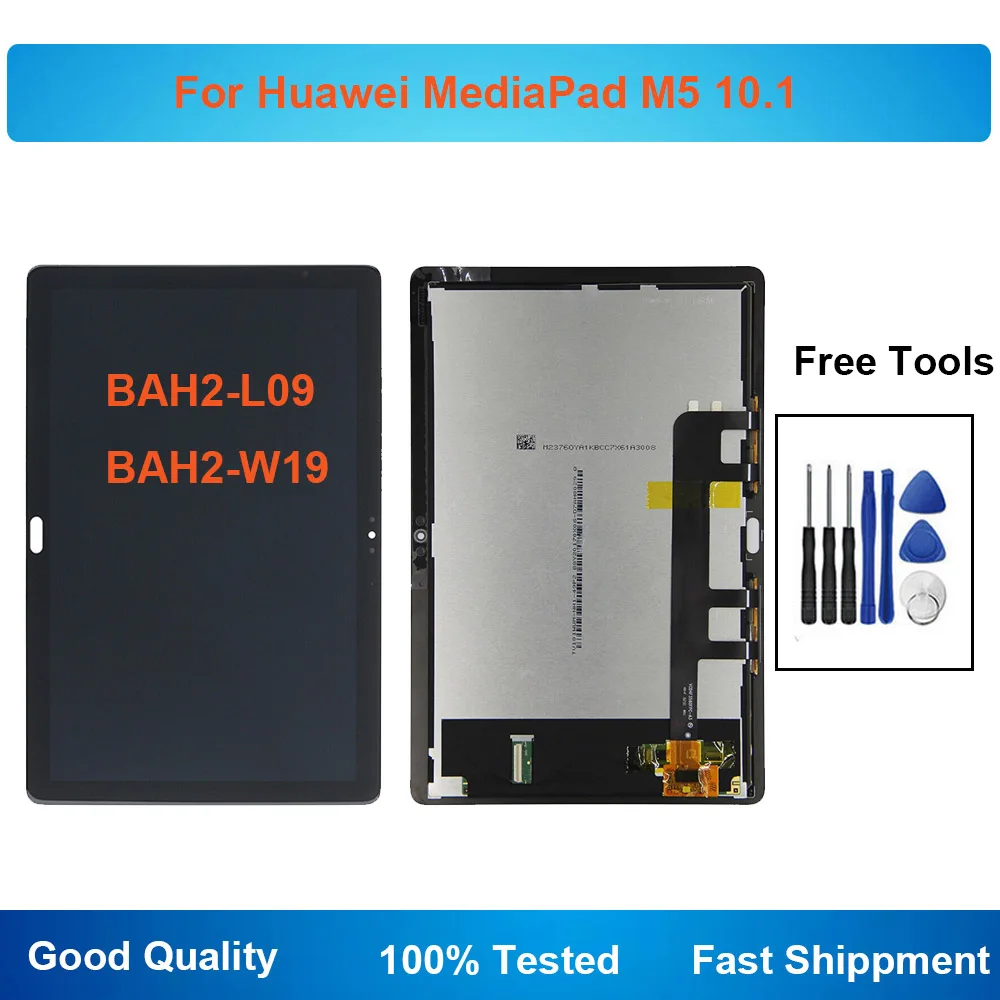 10.1 ''Para Huawei MediaPad M5 Lite BAH2-L09 BAH2-W09 W19 Display LCD ...