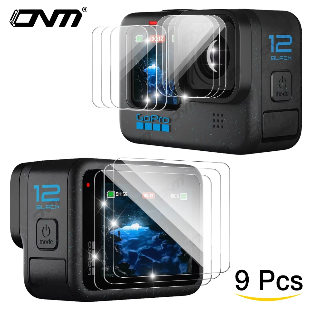 Filme-anti-risco-para-GoPro-Hero-12-vidro-temperado-protetor-de-tela ...