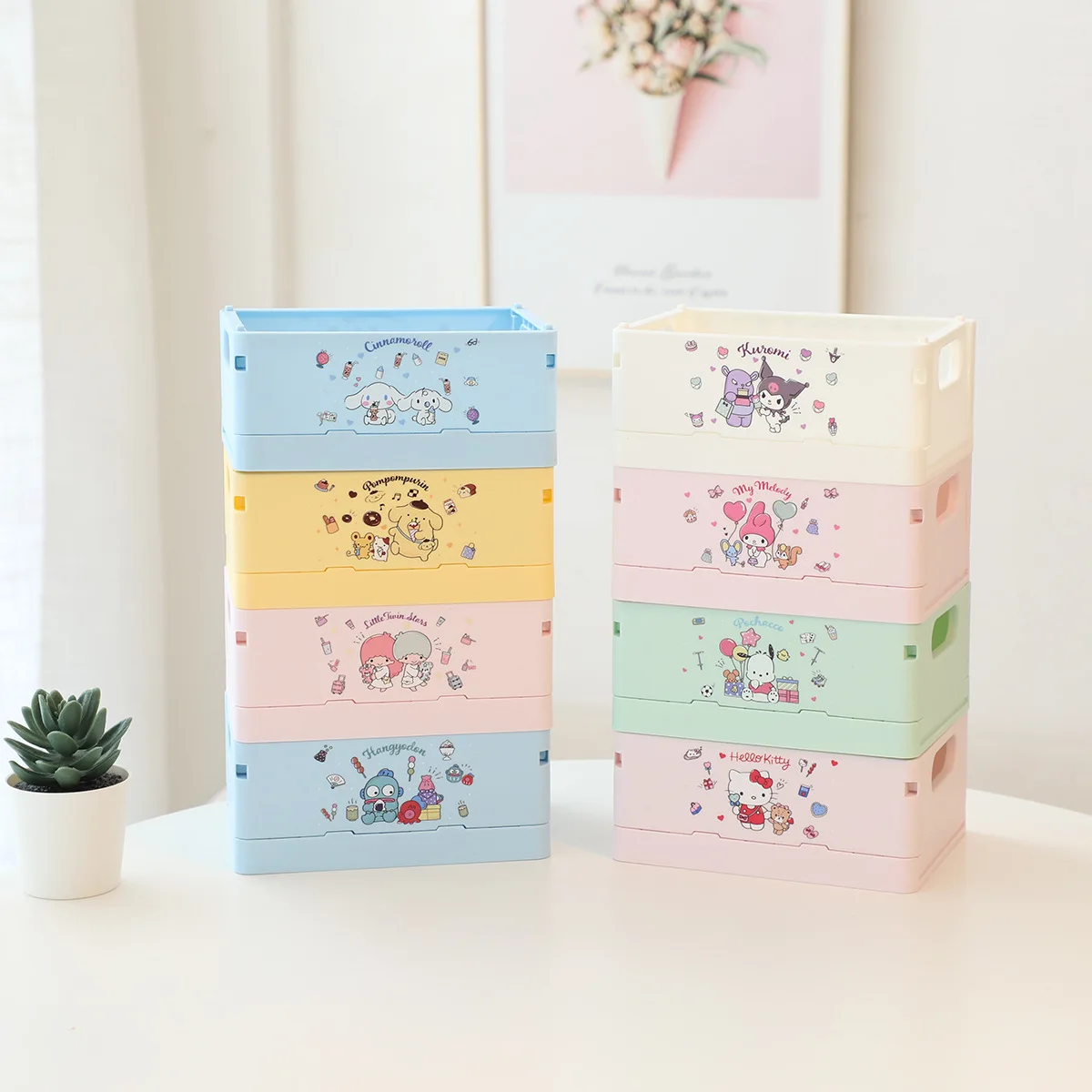 Sanrio-Foldable-Storage-Box-Hello-Kitty-Kuromi-Cinnamoroll-Organize ...